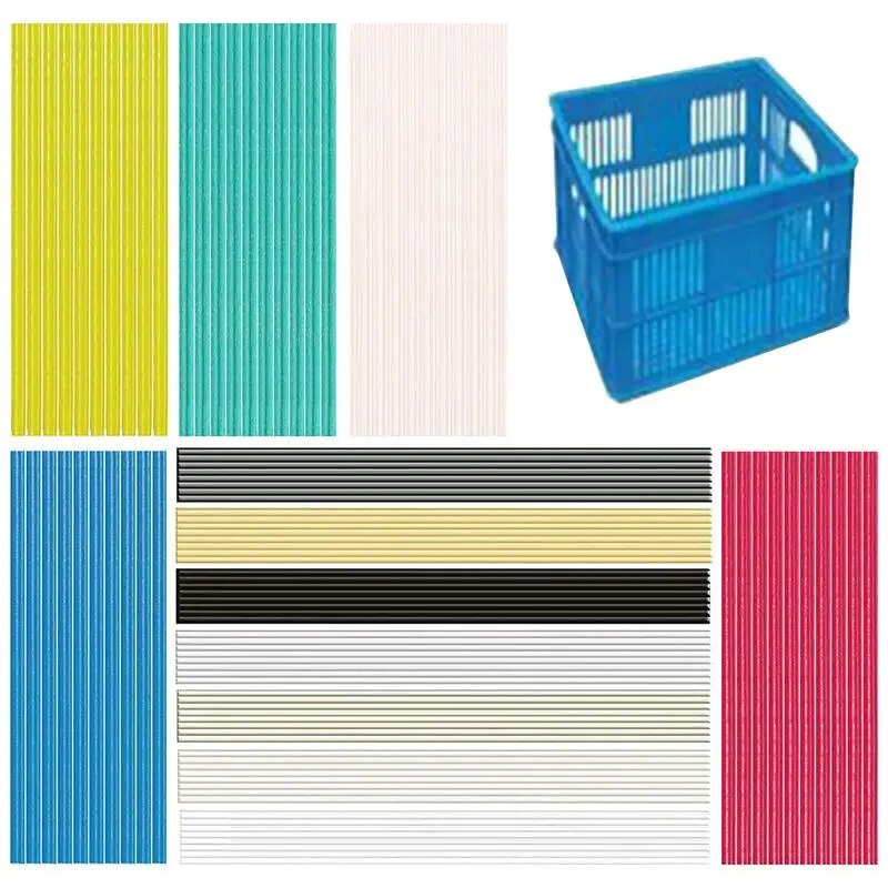 ☏Welding Rod Assortment 106pcs/Set Welding Rod PP/PU/PE/PA/PC//ABS 12 ...