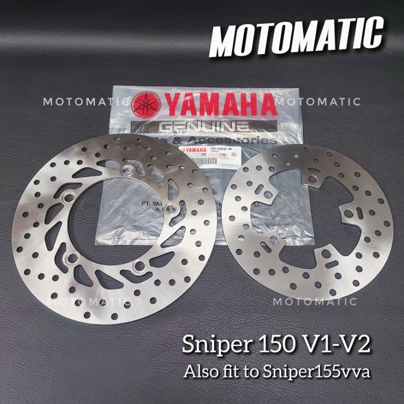 SNIPER 150 V1-V2 | Brake Disc / Plate Set (FRONT & REAR) | Yamaha ...
