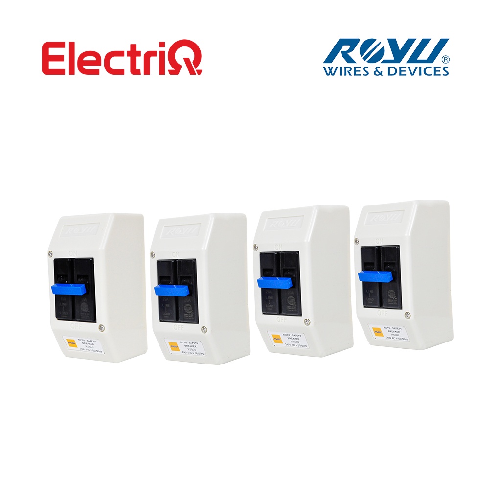 Electriq l Royu Electrical Safety Circuit Breaker 15A / 20A / 30A/ 40A ...