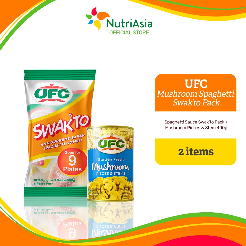 Mushroom Spaghetti Swakto Pack (2 Items) | Shopee Philippines