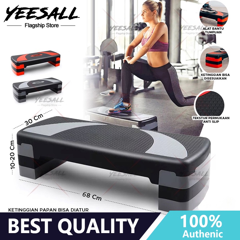 Aerobic Stepper Yoga Pedal Indoor Aerobic 80CM Adjustable Fitness ...