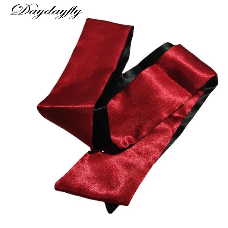 Sexy Lace Eye Mask Self Bondage Blindfold Handcuff Restraint Flogger