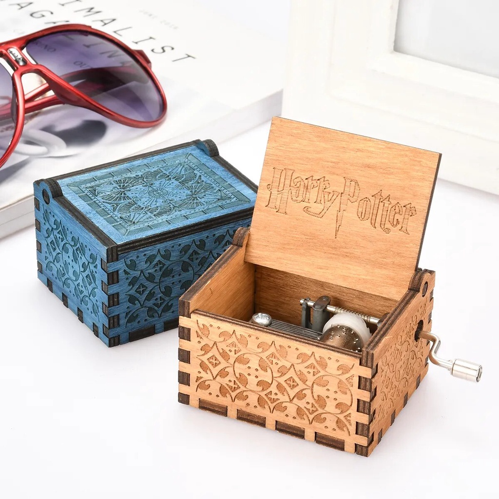 Anonymity Wooden Hand-Crafted Plays Melody Davy Jones Music Box ...