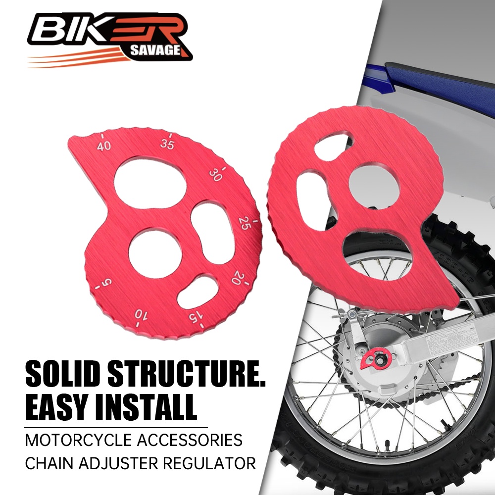 ♦Rear Chain Adjuster Sliders Motorcycle Spare Parts For YAMAHA TTR250 ...