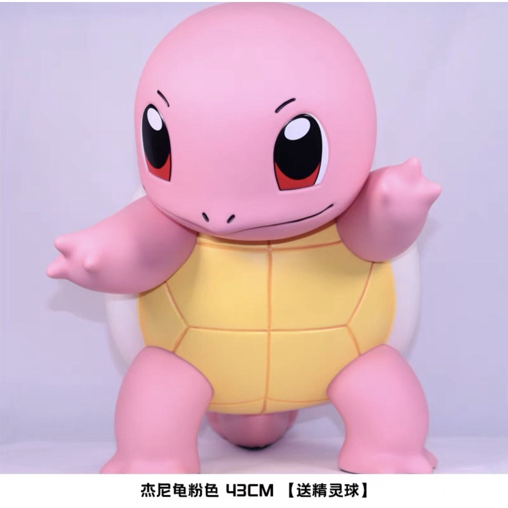 Crayon Shin-chan Hand Collection Pokémon Figure Squirtle 1:1 Pikachu ...