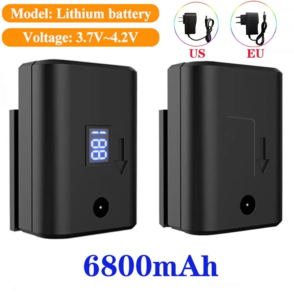 6800mAh Rechargeable Lithium battery for Laser level meter Digital ...