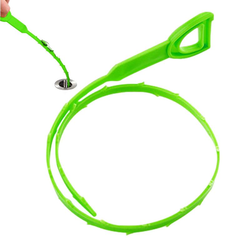 ☢Snake Drain Clog Remover Hair Snake Tool Drain Opener 21 Inch Toilet ...