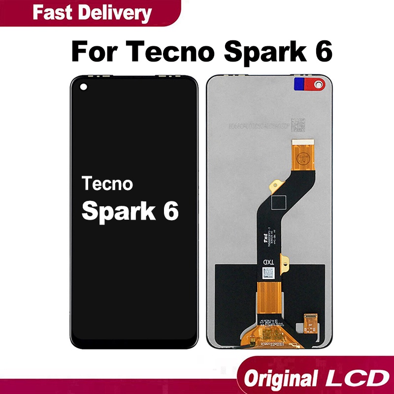 Tecno Spark 6 Ke7 Lcd Display Touch Screen Replacement Shopee Philippines