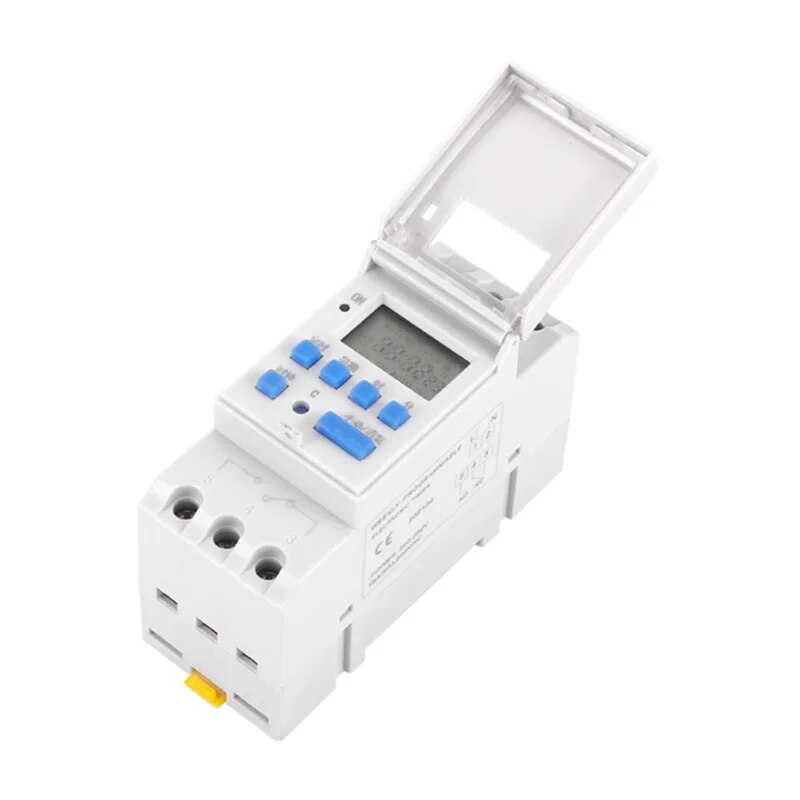 Weekly 7 Days Programmable Digital TIME SWITCH Relay Timer Control AC ...