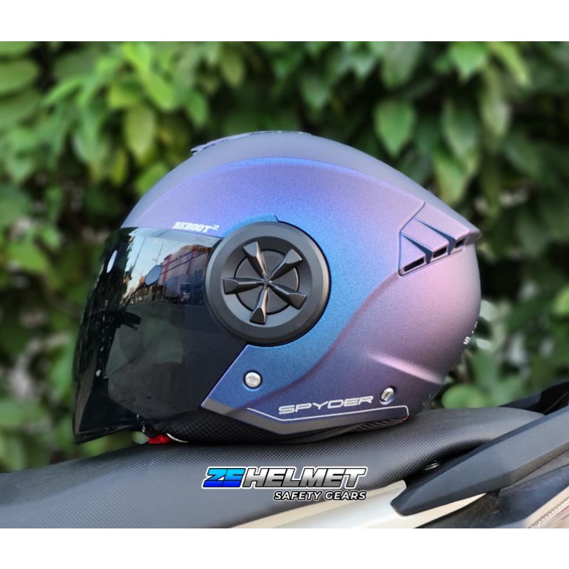 SPYDER REBOOT 2 OPEN FACE HELMET | Shopee Philippines