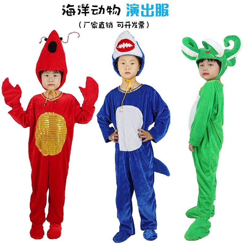 Children Sea Animal Performance Lobster Sea Crab Shark Whale ...