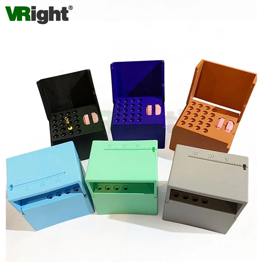 20 Holes Dental Endodontic Endo Root Canal Files Holder file Dispenser ...