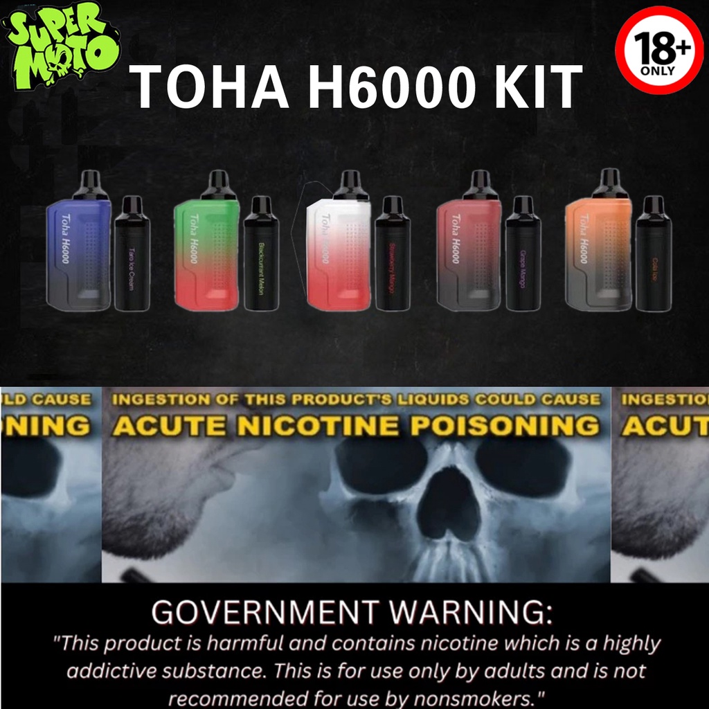 TOHA H10000 PUFFS POD NSUZ | Shopee Philippines