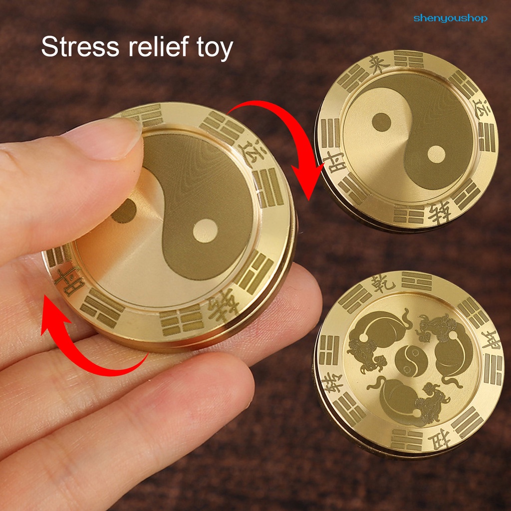 shenyoushop Smooth Coins Fidget Slider Men Women Gift Stress Relief ...