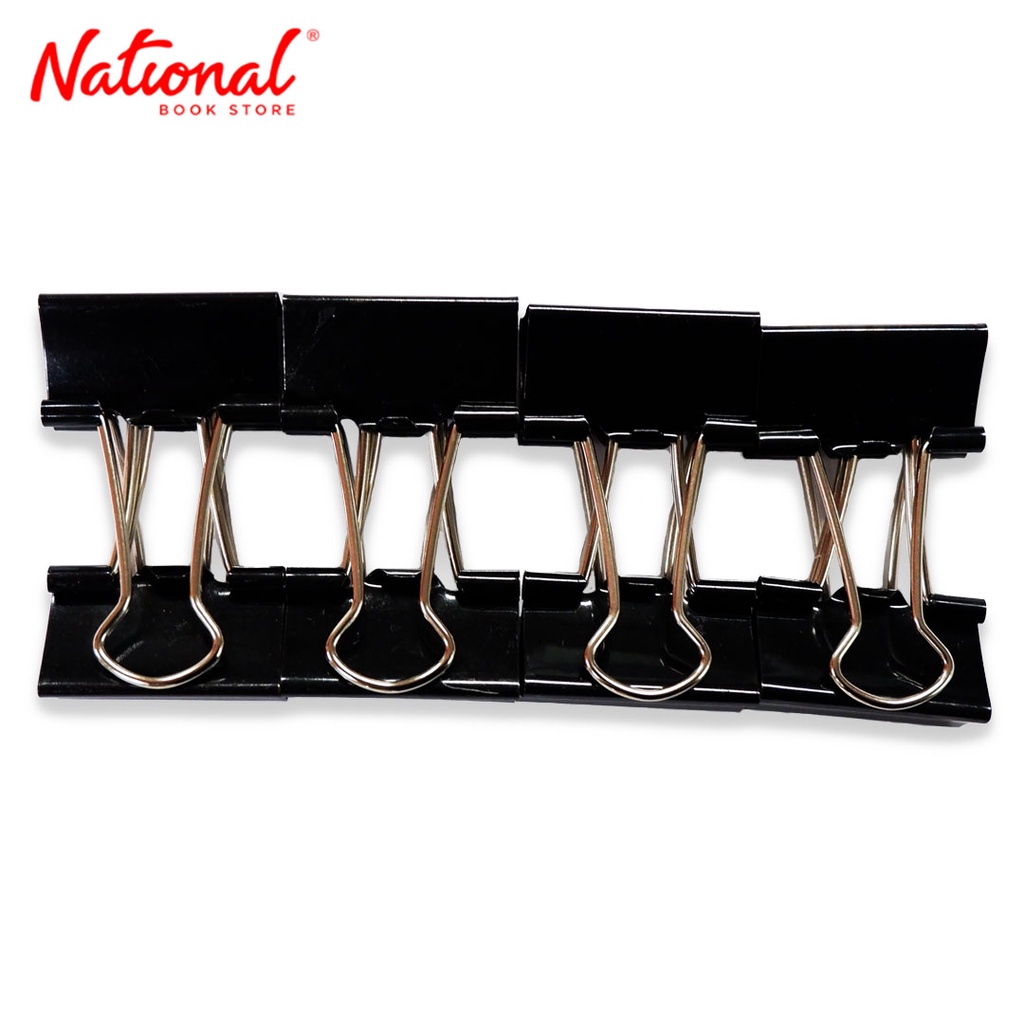 Top Clip Foldback 1 Inches 8 Pieces - School & Office - Filing Supplies ...