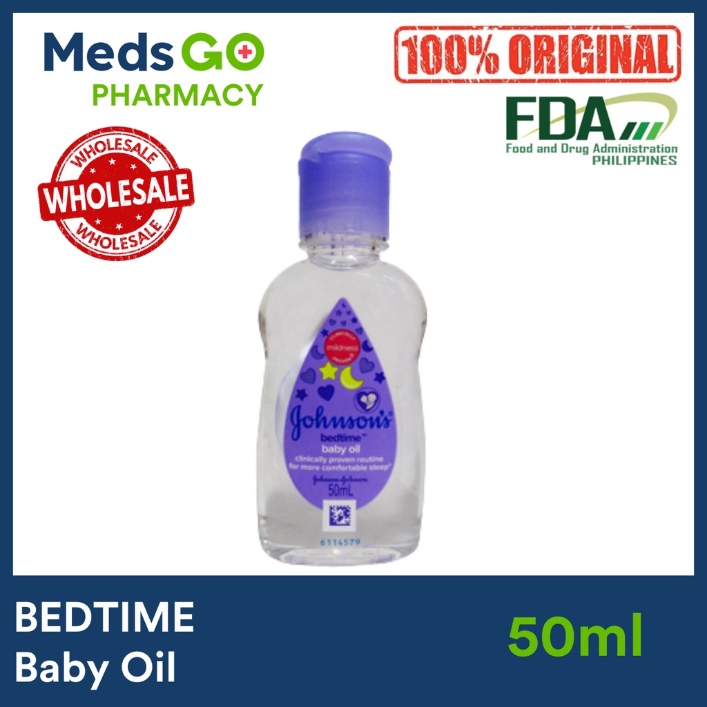 JOHNSONS Baby Oil BEDTIME 50ml | Shopee Philippines