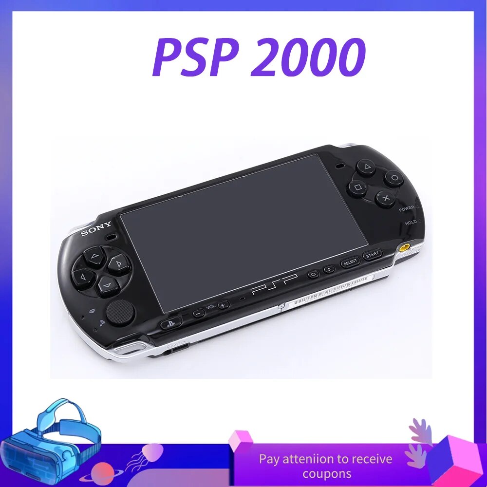 PSP 2000 With 16GB Memory Card Professional Refurbished Pop Game ...