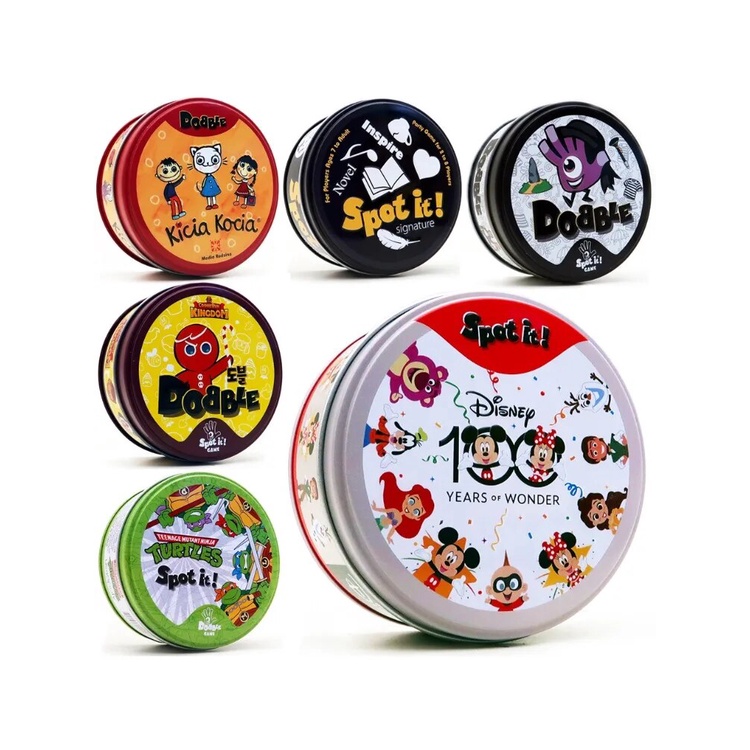 웃28 Styles Double juego Cards Spot It HP pokemon Pikachu Dobble Card ...