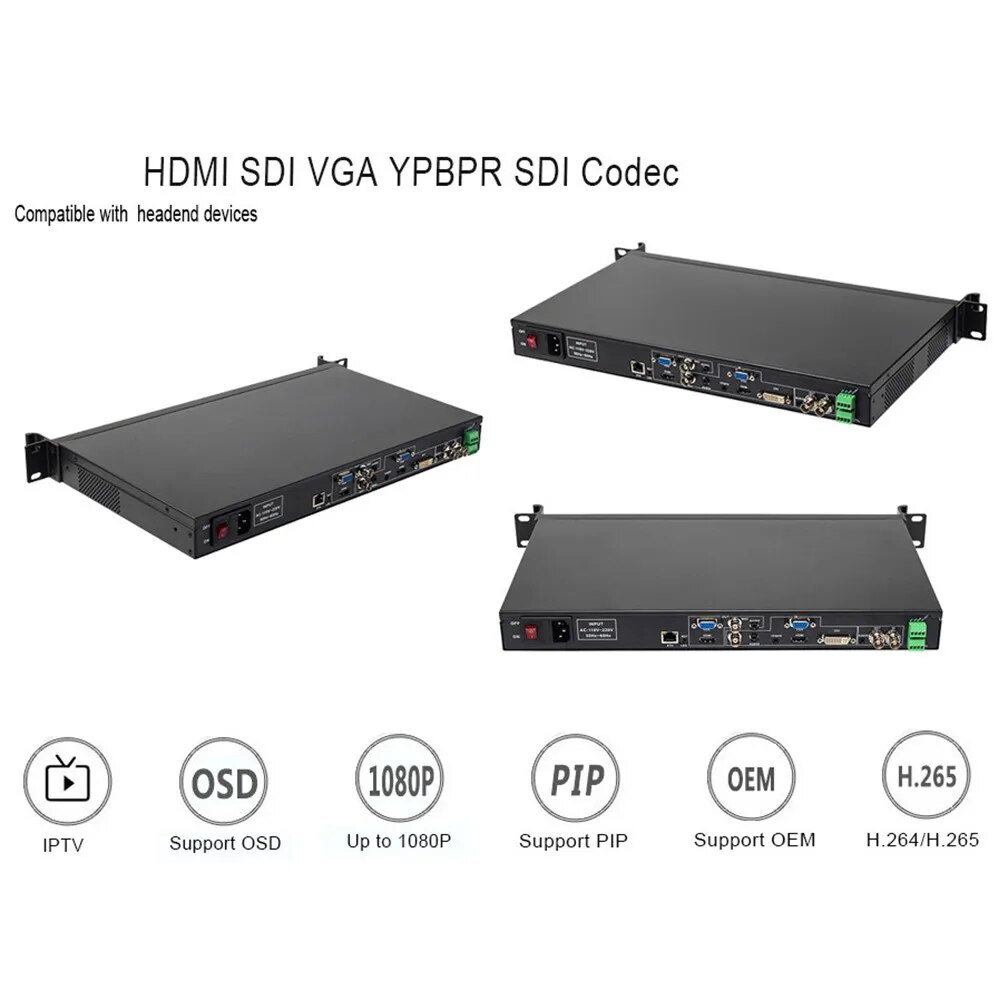 유hd encoder HDMI/ VGA/ DVI-D/ YPBPR/ CVBS/ SDI Input HTTP/ HLS/ RTSP ...