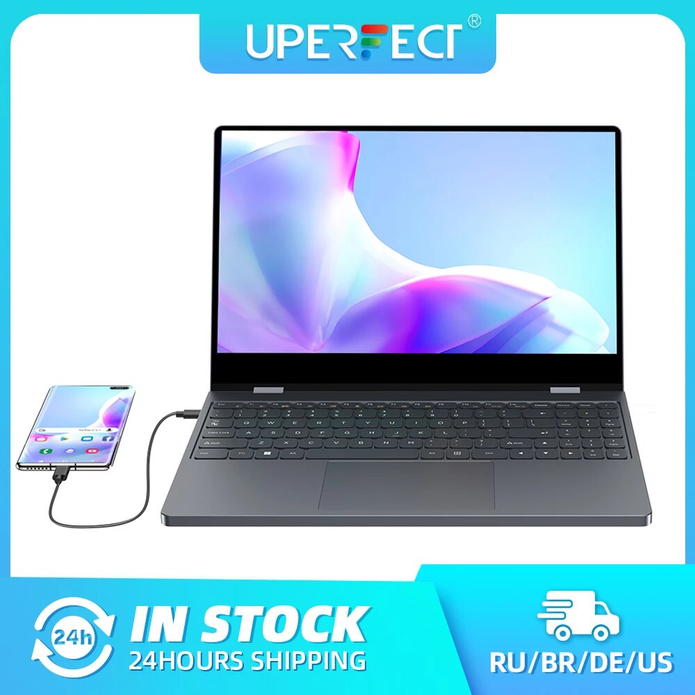 ♜Lapdock For Huawei Easy Projection UPERFECT X Max Portable Monitor 15. ...