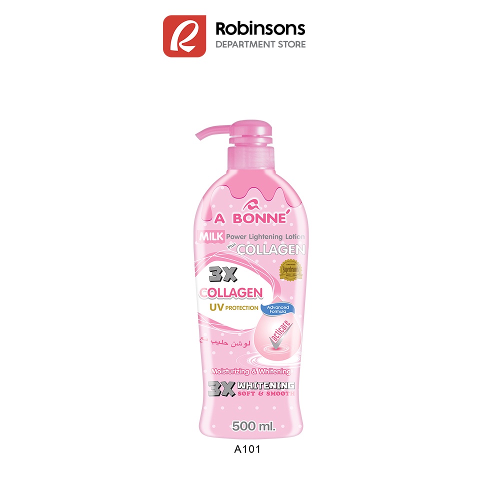 Abonne Milk Power Lightening Collagen Lotion 500ml | Shopee Philippines