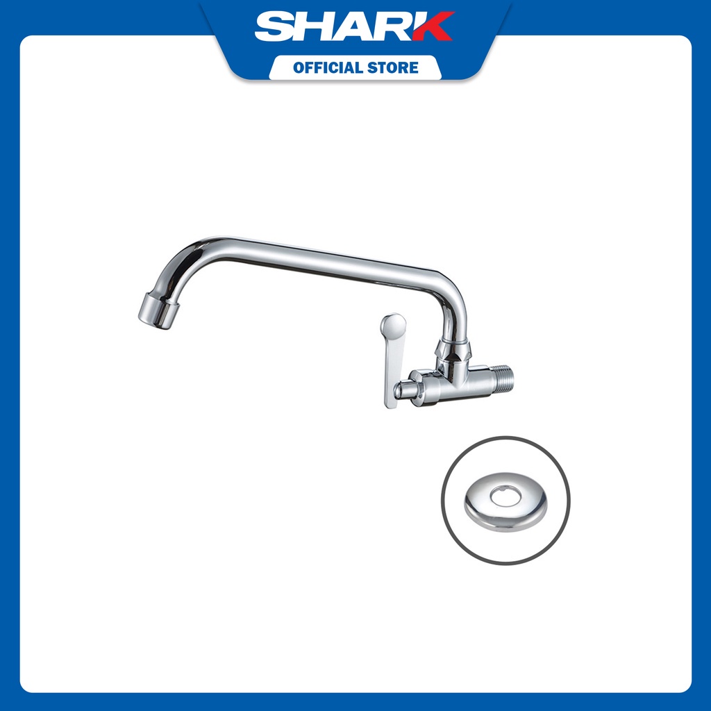 SHARK SF 2223 Gooseneck Kitchen Faucet Wall Mounted | Shopee Philippines