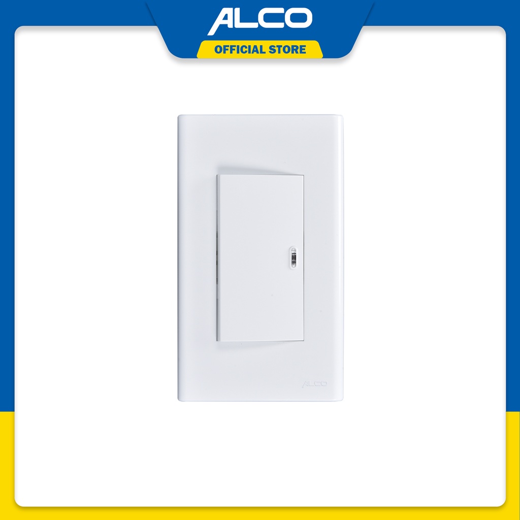 ALCO AC2001-WS 1 Way 1 Gang Switch with LED Set - 10A 250V (Wide Series ...