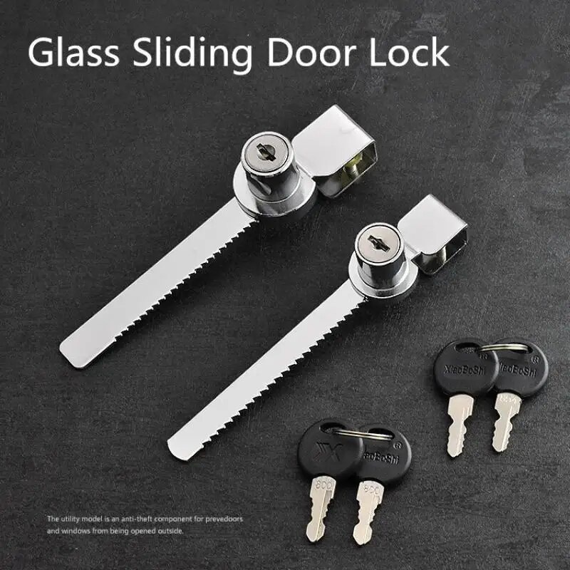 Key Sliding Window Glass Cabinet Locks With Key Durable Vivarium ...