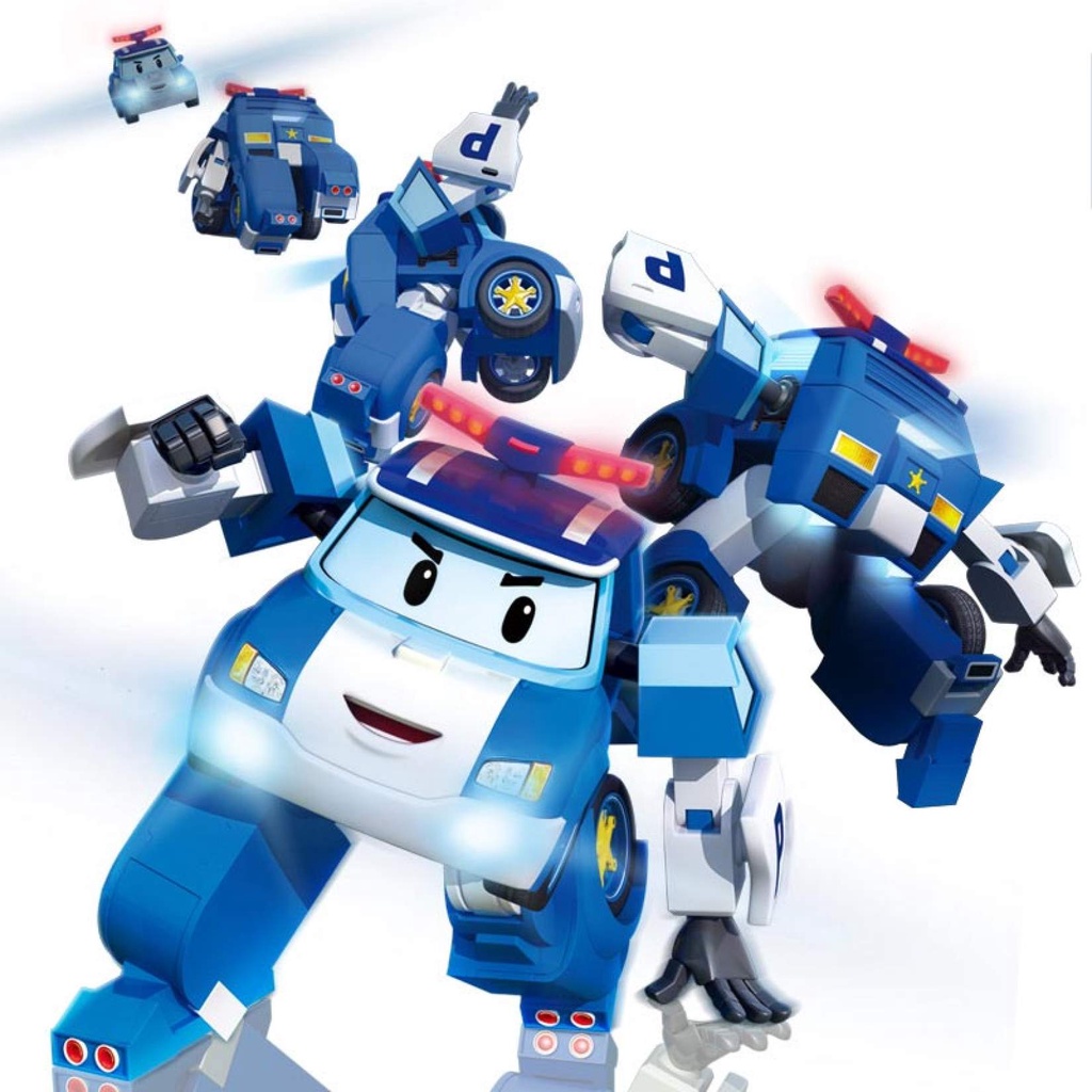 Robocar Poli Toys DIY Car Collectible Assembly Vehicles Take Apart Toy ...