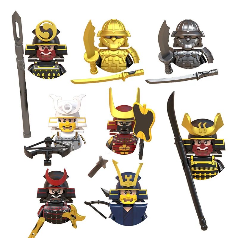 Medieval Knights War Block Set Action Figure Block Soldier With Weapon ...