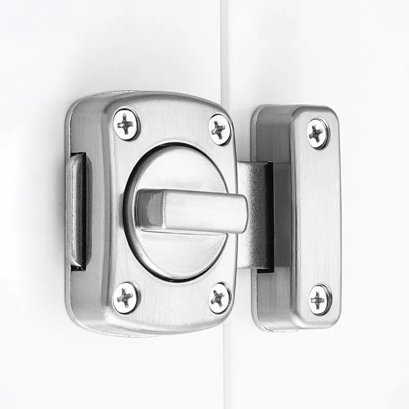 1pc Home Security Latch Rotate Bolt Latch Gate Latches Door Slide Lock ...