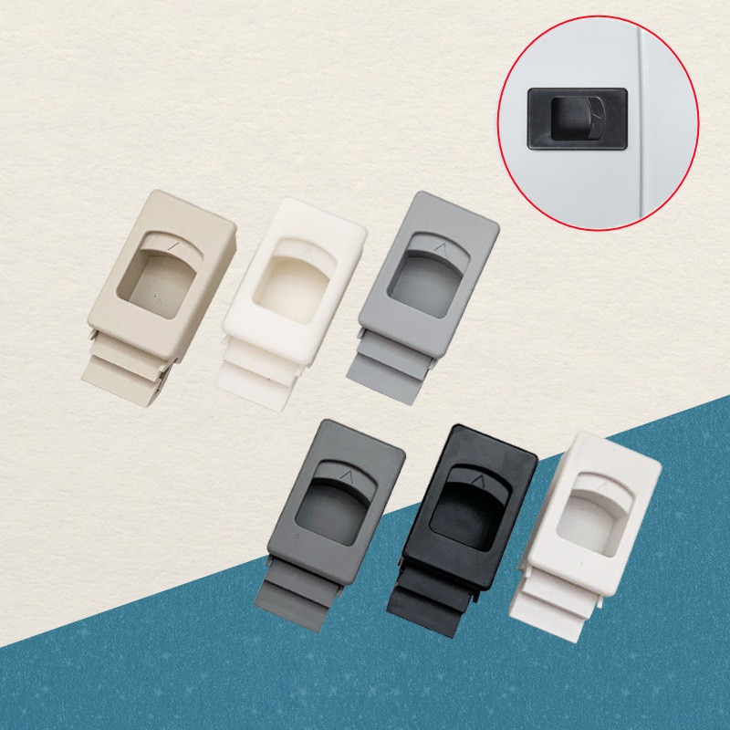 Plastic Clasp Safety Door Latch Spring Buckle Snap Lock Invisible ...