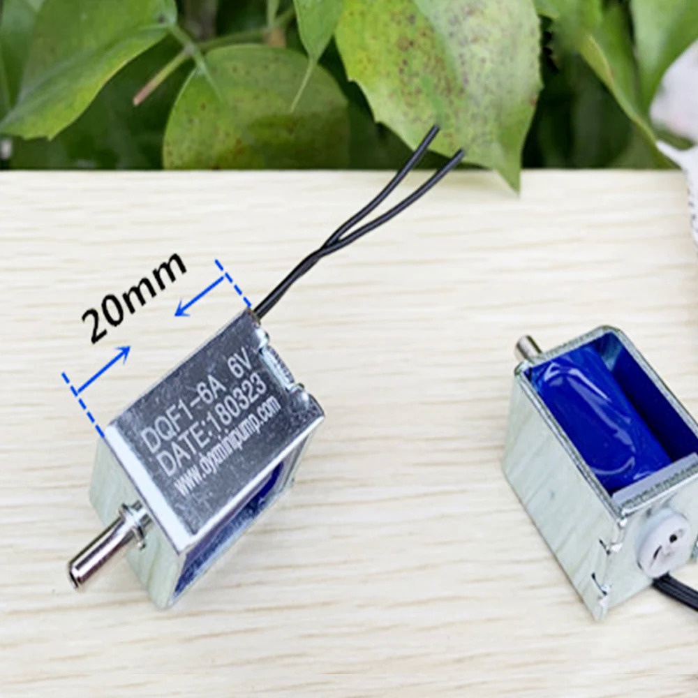 1PCS Micro Mini One-way Solenoid Valve DC 6V Exhaust Air Valve Small ...