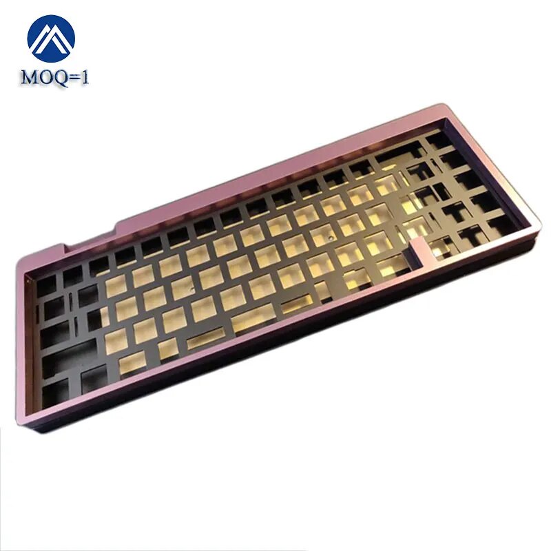 18u Keyboard Case Aluminum CNC 60% Keyboard Case Mechanical Keyboards ...