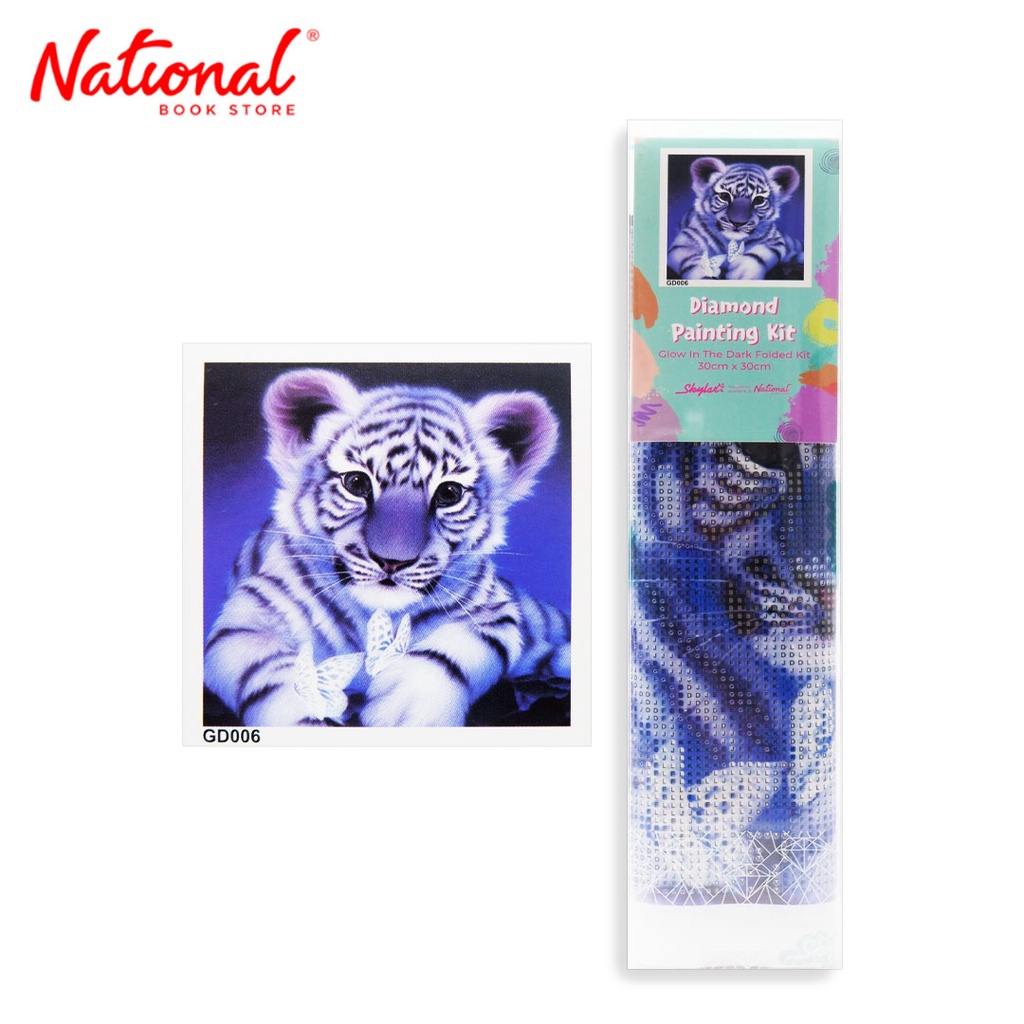 Skylar Diamond Painting Kit - Glow In The Dark Folded 30x30cm - Arts ...