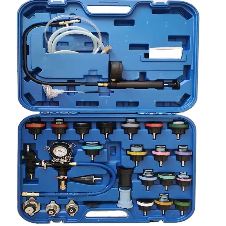 Car Radiator Pressure Tester Kit Water Tank Leak Detector Cooling ...