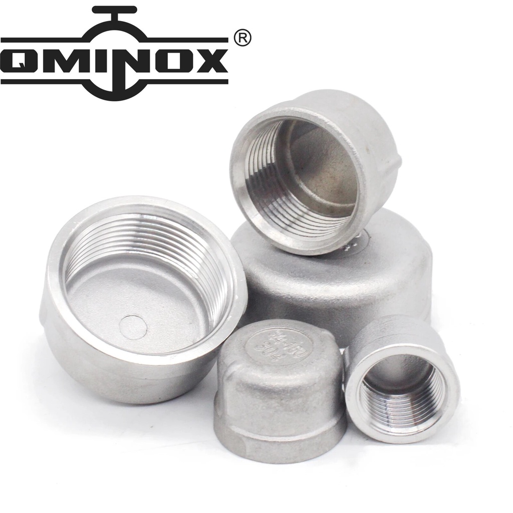 Pipe Cap Female Stainless Steel SS304 Female Threaded Adapter Pipe ...