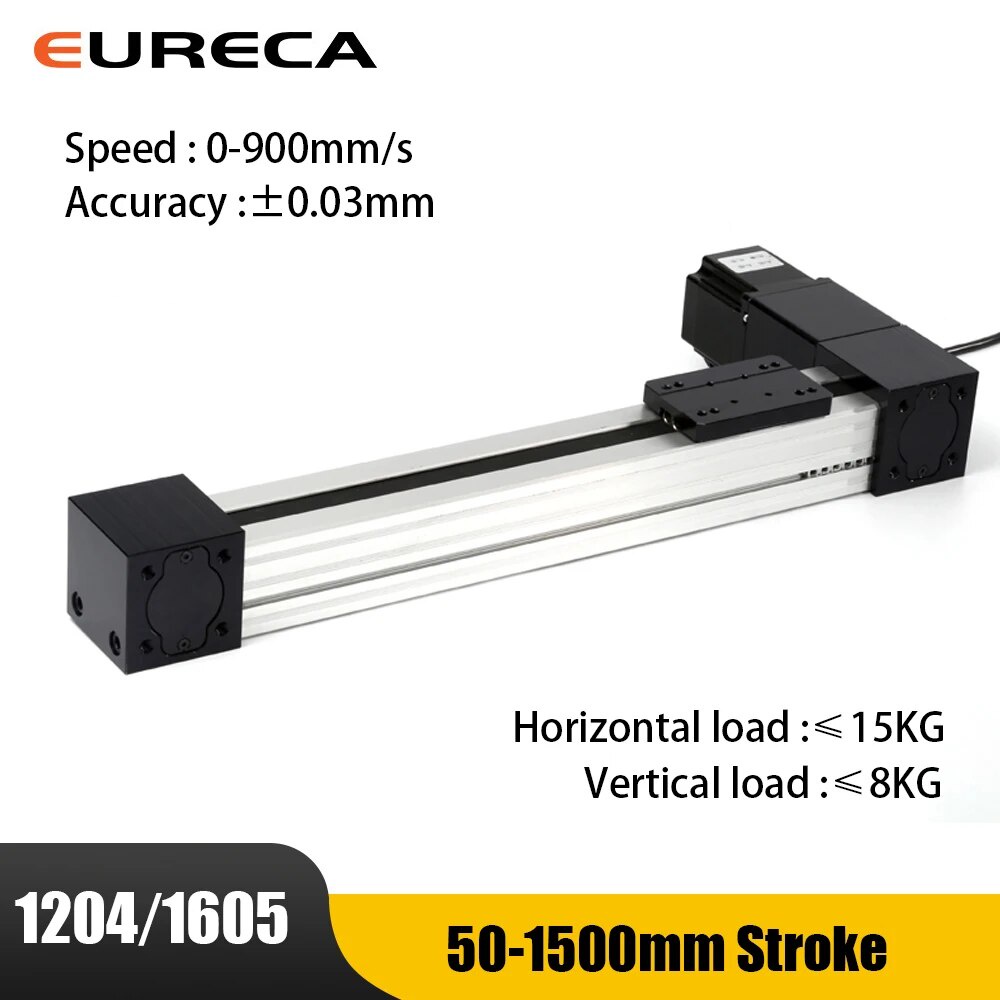 SFU 1605 Precision CNC Synchronous Belt Axis Linear Guide Shaft ...