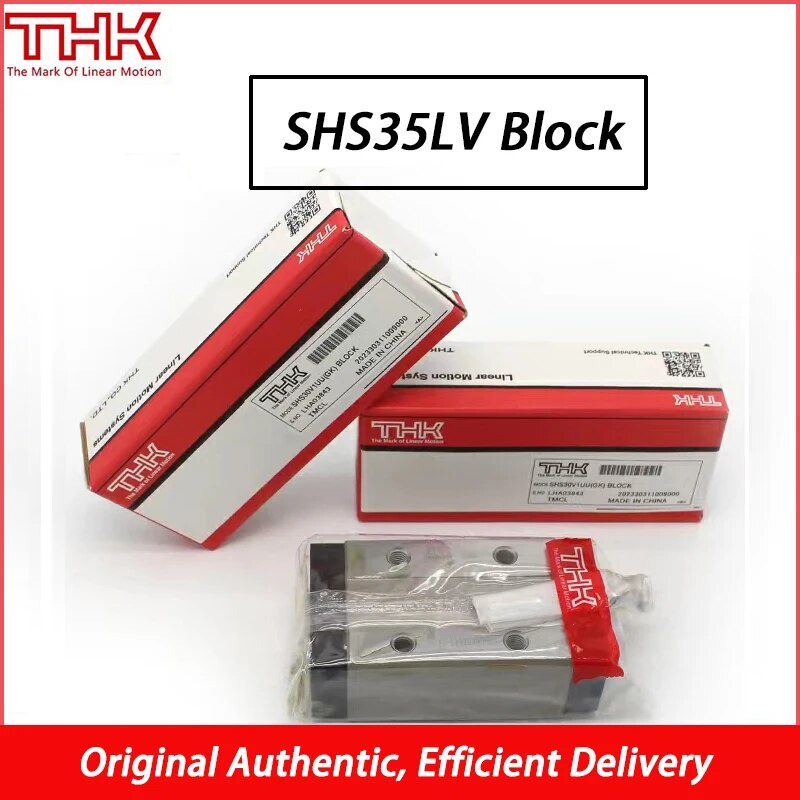 Orignal THK Linear Guide Slider Bearing SHS35LV SHS35 SHS35LV1UU ...