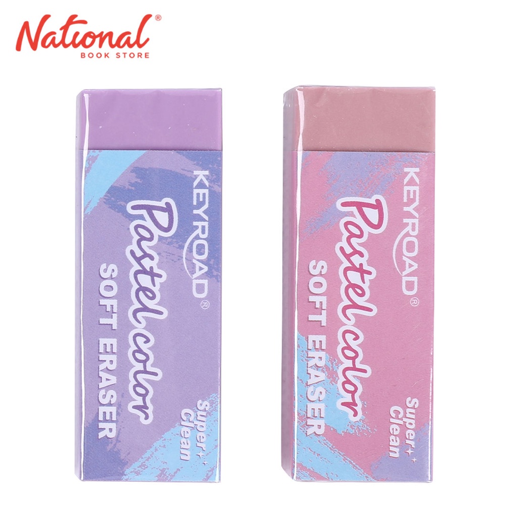 Keyroad Rubber Eraser PVC Free Pastel 2's KR972417 - School & Office ...