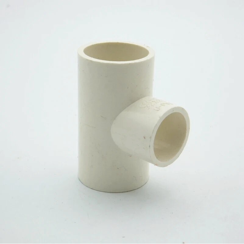 50mm x 32mm x 50mm ID Tee PVC Tube Joint Pipe Fitting Coupler Adapter ...