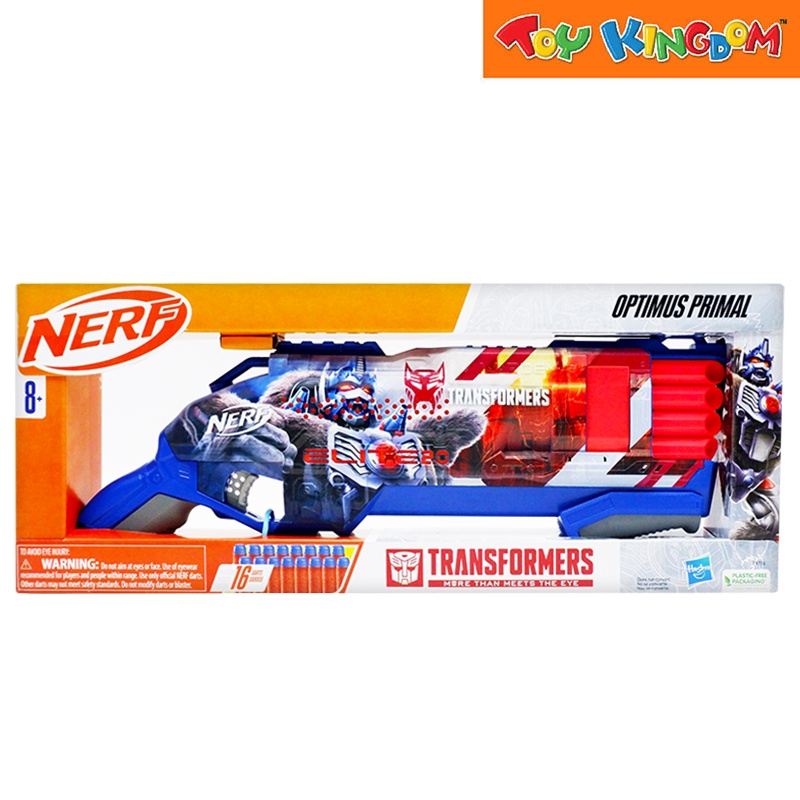 Nerf Transformers Optimus Primal Dart Blaster | Shopee Philippines