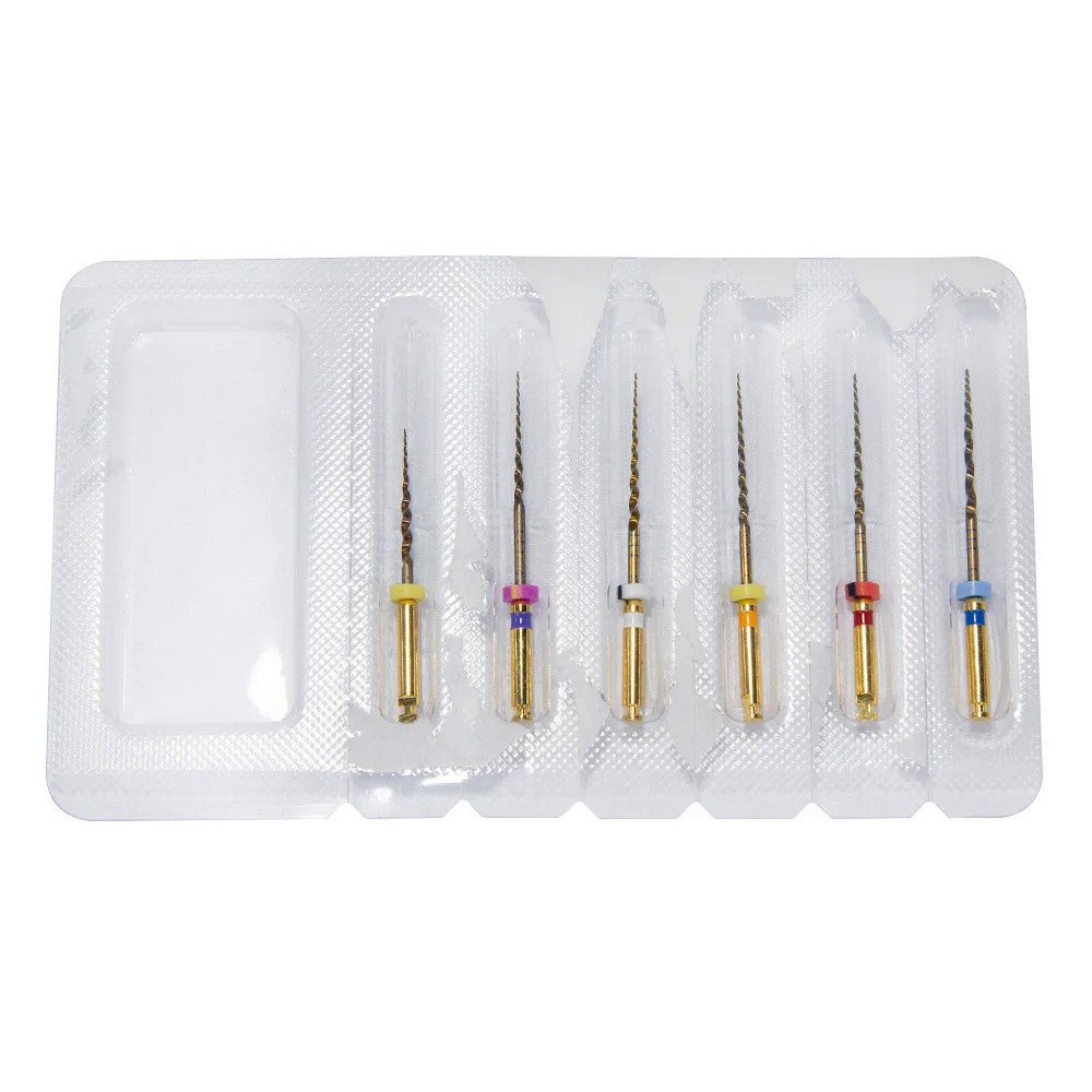 Engine Turbo Files R Files Dental Heat Activation Blue / Gold Files ...