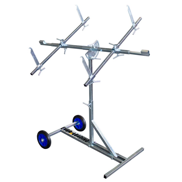 Mobile Rotating Panel Repair Car Painting Stand for Bumpers Bonnets ...