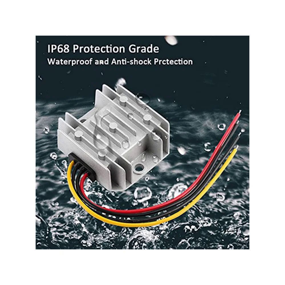 DC 48V Step Down to 12V 5A Voltage Regulator Buck Converter Reducer ...