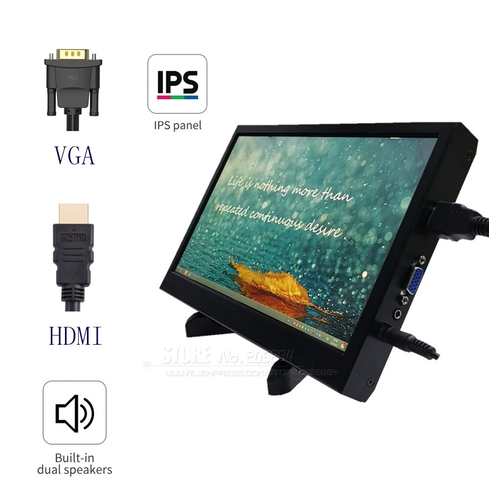 029 11.6-inch 1080p tablet extended display / VGA display / monitor ...