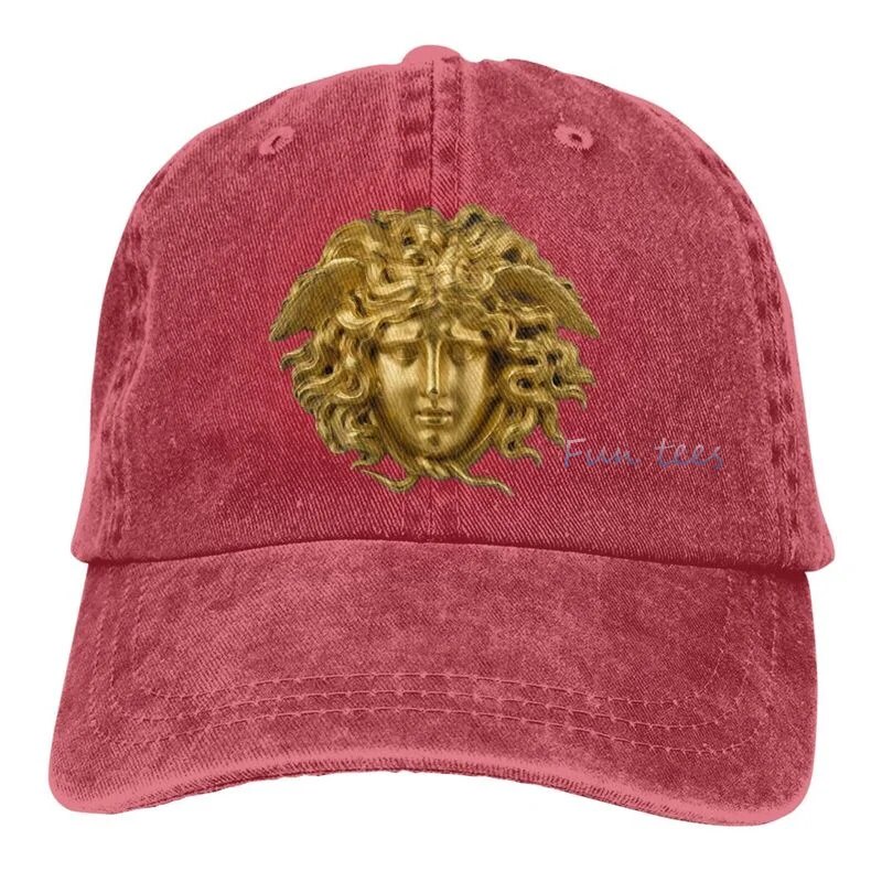 936 Halloween Snake Hair Greek Mythology Medusa Head Baseball Cap ...