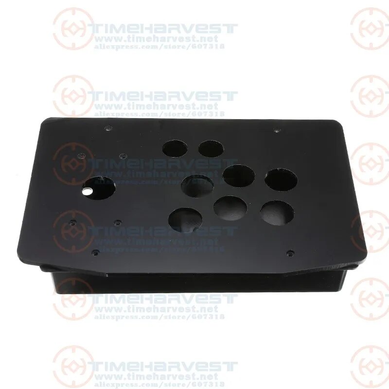 14S Acrylic Panel Case Replacement DIY Clear Black Arcade Joystick ...