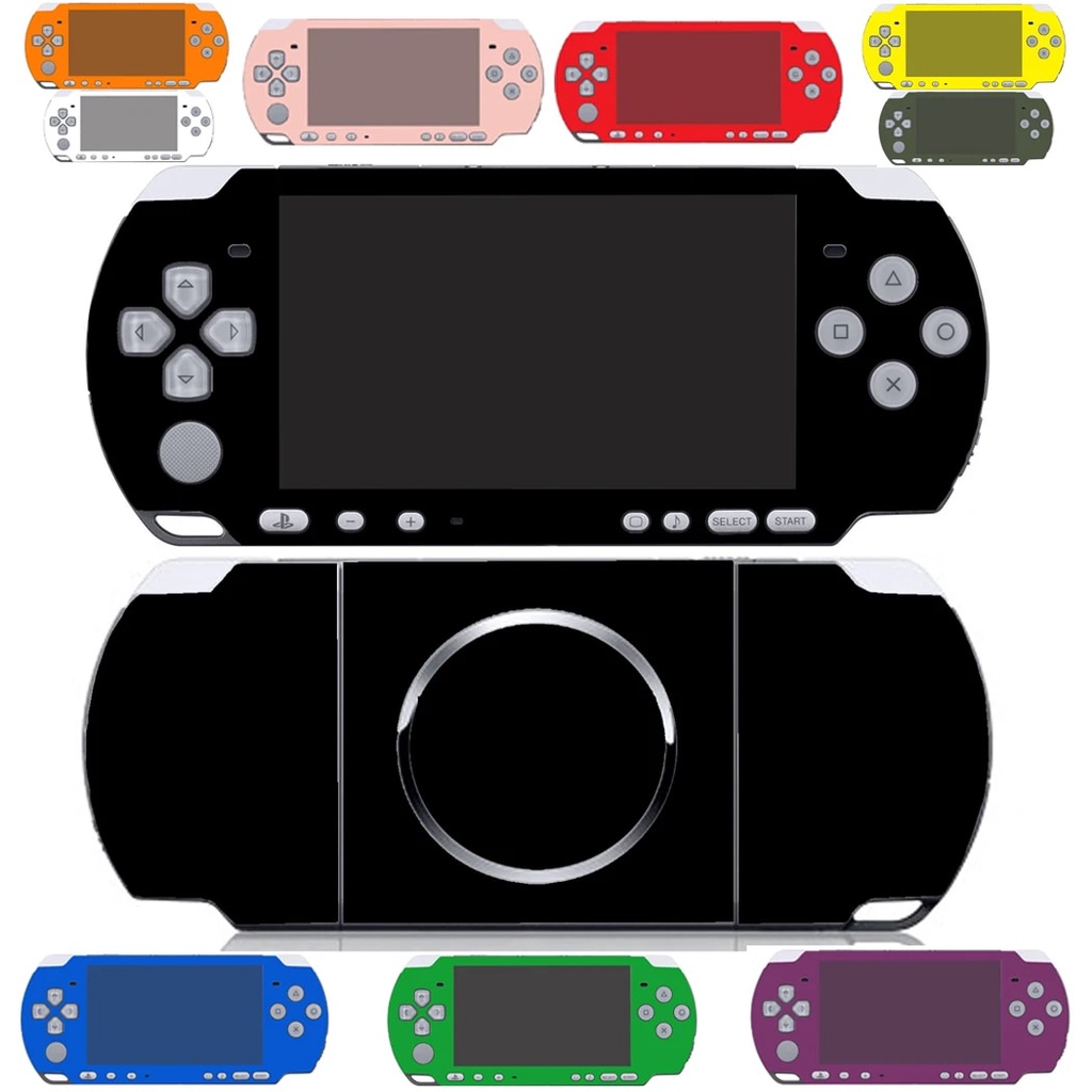 【10 Pure Clean Solid Colours Vinyl Skin Sticker Protector for Sony PSP ...
