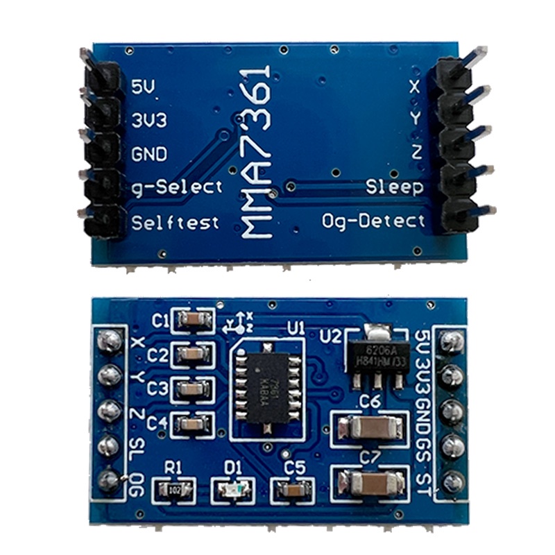 Mma7361 3 Axis Sensor Module Accelerometer Sensor Speed Module Mma7361 Shopee Philippines